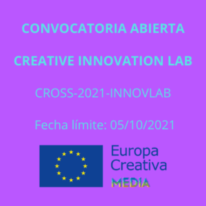 PUBLICADA CREATIVE INNOVATION LAB CREA-CROSS-2021-INNOVLAB